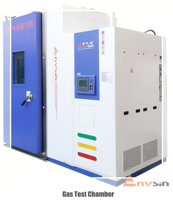 Walk In Gas Test Chamber CO2 H2S SO2 NO2 Cl2 Climate Test Chamber